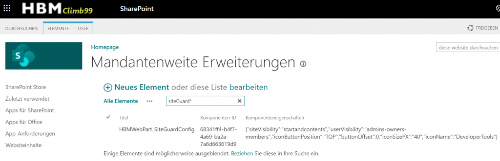 Support - HBM Apps - How to use global configuration - HB Munich GmbH